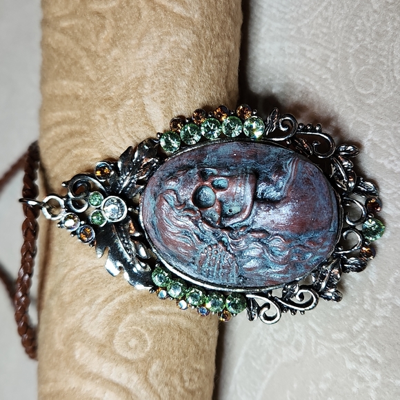 Hand Crafted | Jewelry | New Skeleton Zombie Goddess Pendant Necklace ...